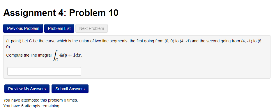 Solved Assignment 4: Problem 10 Previous Problem Problem | Chegg.com Solved Assignment 4: Problem 10 Previous Problem Problem | Chegg.com