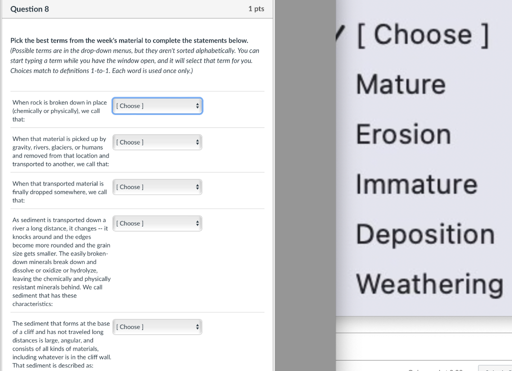 Solved Answer ALL parts of the question, answer options | Chegg.com