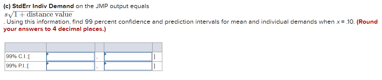 Solved The following partial JMP regression output for the | Chegg.com