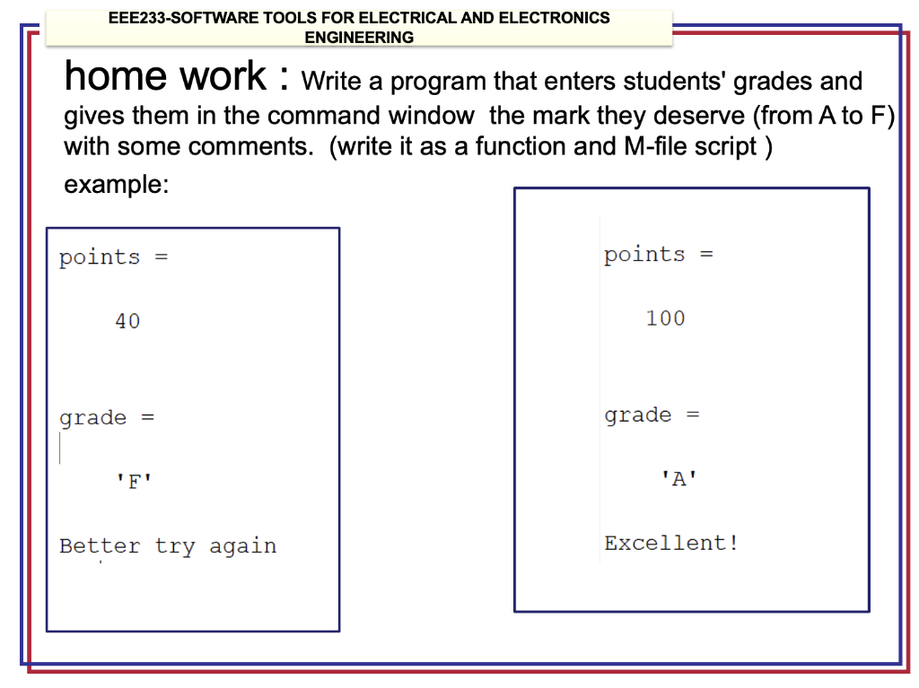 Solved EEE233-SOFTWARE TOOLS FOR ELECTRICAL AND ELECTRONICS | Chegg.com