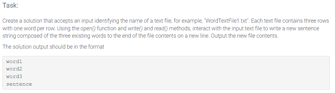 Solved Create a solution that accepts an input identifying | Chegg.com Solved Create a solution that accepts an input identifying | Chegg.com
