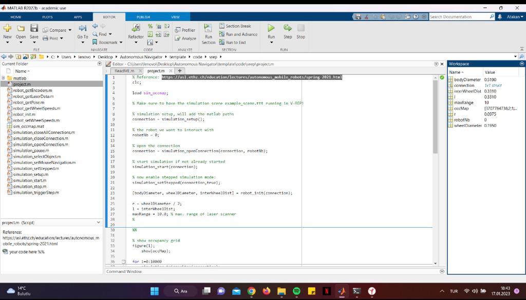 Solved NCH4202 Project 4: Autonomous Navigation In this | Chegg.com