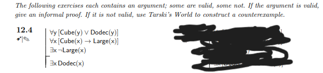 Solved The following exercises each contains an ﻿argument; | Chegg.com