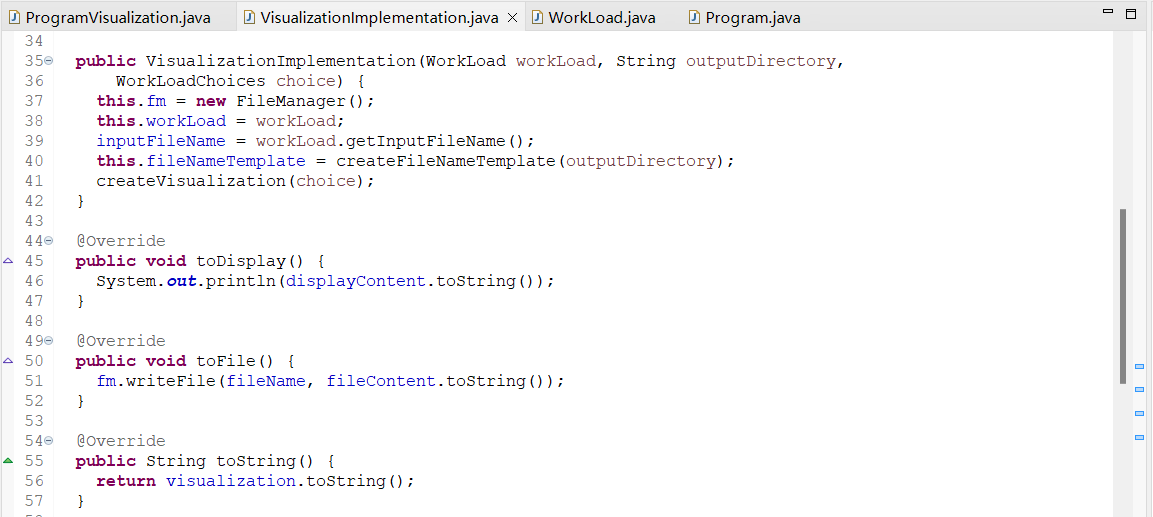 Solved Please describe what each of the following methods | Chegg.com