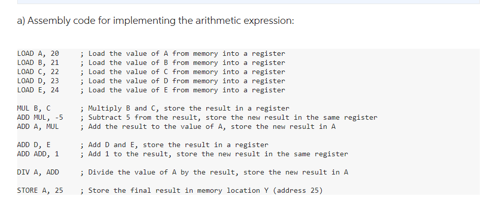 Solved 2) Assume A,B,C,D,E and Y are memory cells with | Chegg.com