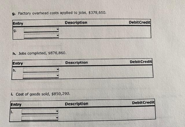 Solved کر 10. PR. 16.01B.ALGO (Algorithmic) Entries for | Chegg.com