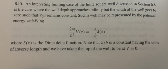 Solved Quantum physics ... For the delta | Chegg.com