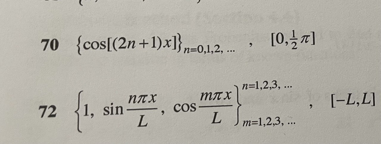 Solved Show that the set of functions is orthogonal on the | Chegg.com