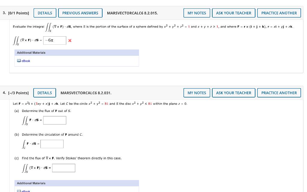 Solved 3. [0/1 Points) DETAILS PREVIOUS ANSWERS | Chegg.com Solved 3. [0/1 Points) DETAILS PREVIOUS ANSWERS | Chegg.com