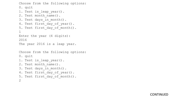 Solved Write a Python module called calutils.py, and we need | Chegg.com