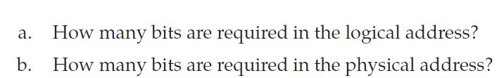 Solved 7.23 Consider a logical address space of 256 pages | Chegg.com