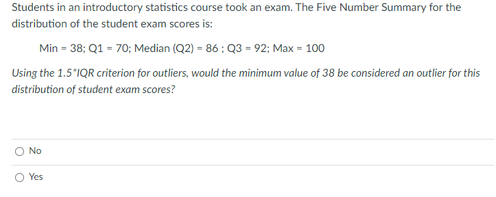 Solved Students in an introductory statistics course took an | Chegg.com
