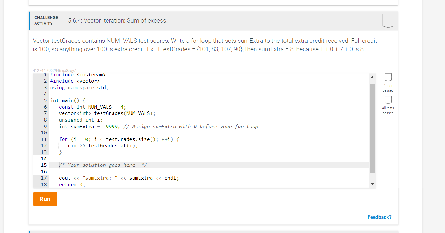 Solved \begin{tabular}{l|l} CHALLENGE & 5.6.4: Vector | Chegg.com