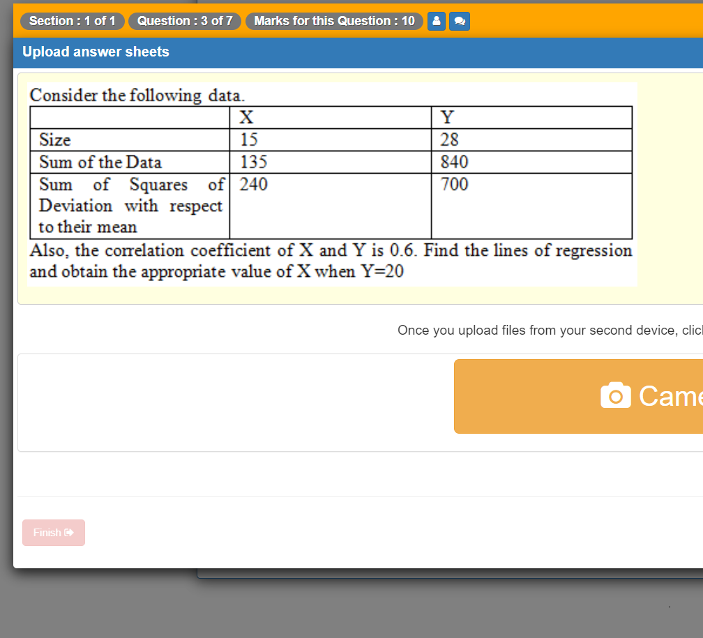Solved Section 1 Of 1 Question 3 Of 7 Marks For This