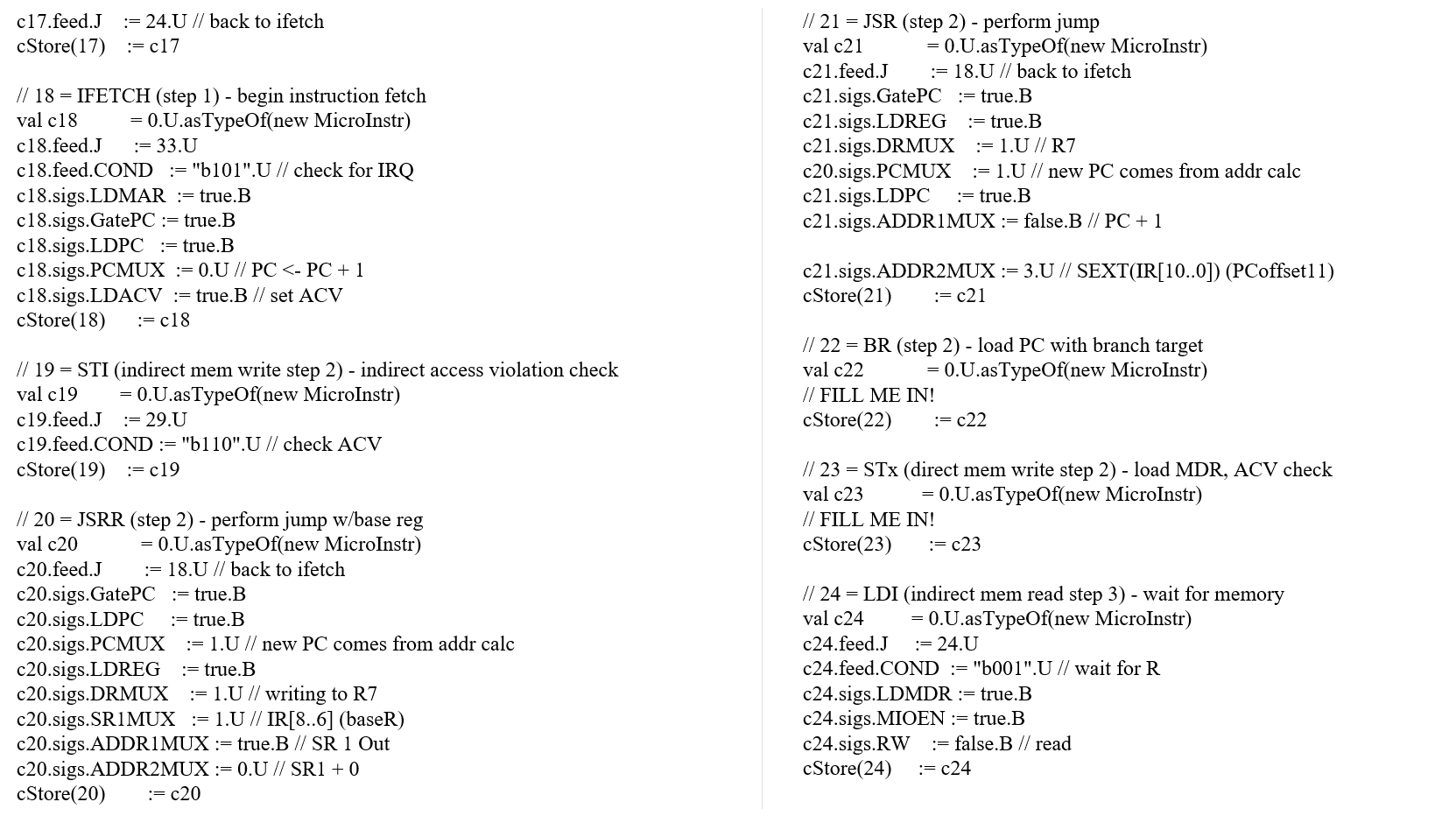 chisel coding help • Double-ported, 16-bit register | Chegg.com