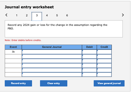 Solved Journal entry worksheet 1 Record new prior service | Chegg.com