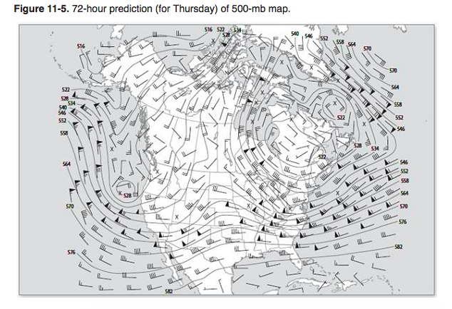 Solved Next to each 500-mb map (Figures 11-3, 11-4, and | Chegg.com
