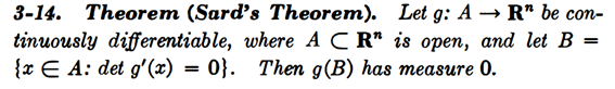 Solved 3-13 Theorem. Let A⊂Rn be an open set and g:A→Rn a | Chegg.com