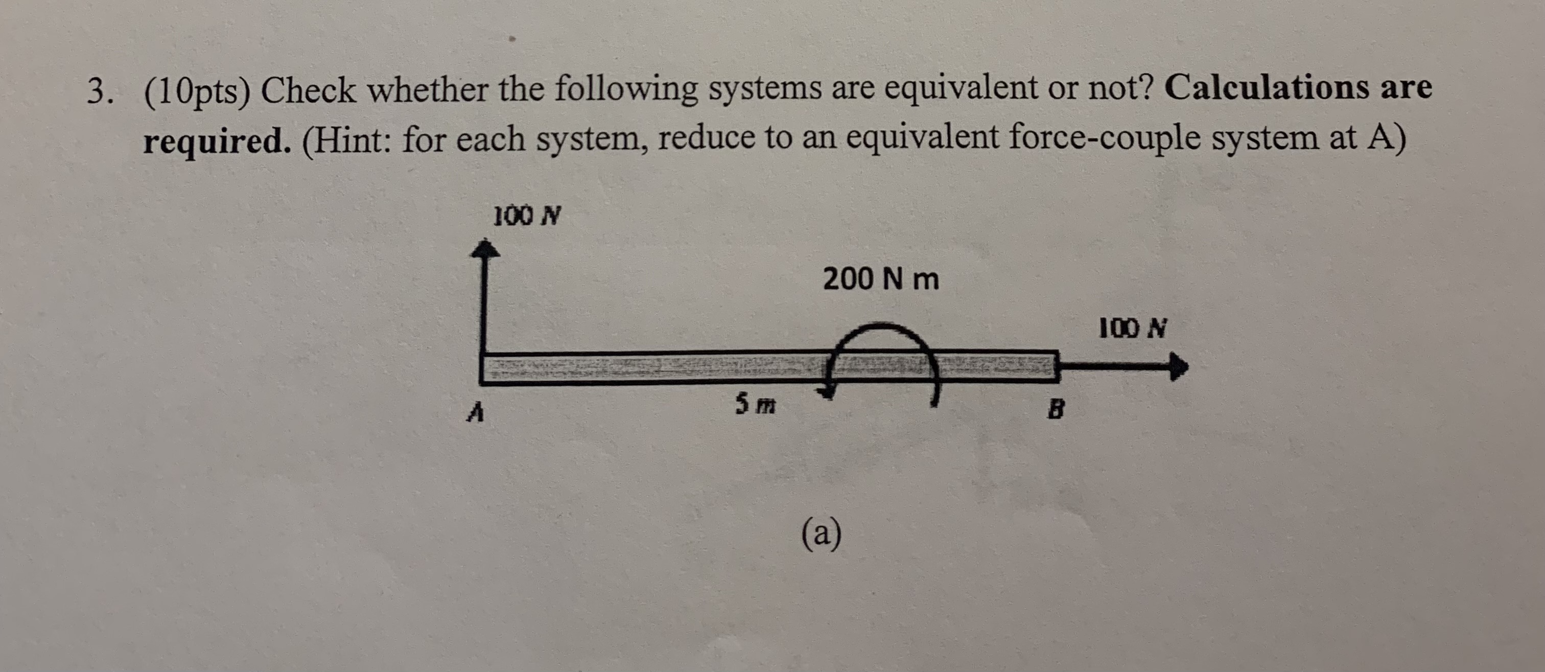Solved (10pts) ﻿Check whether the following systems are | Chegg.com