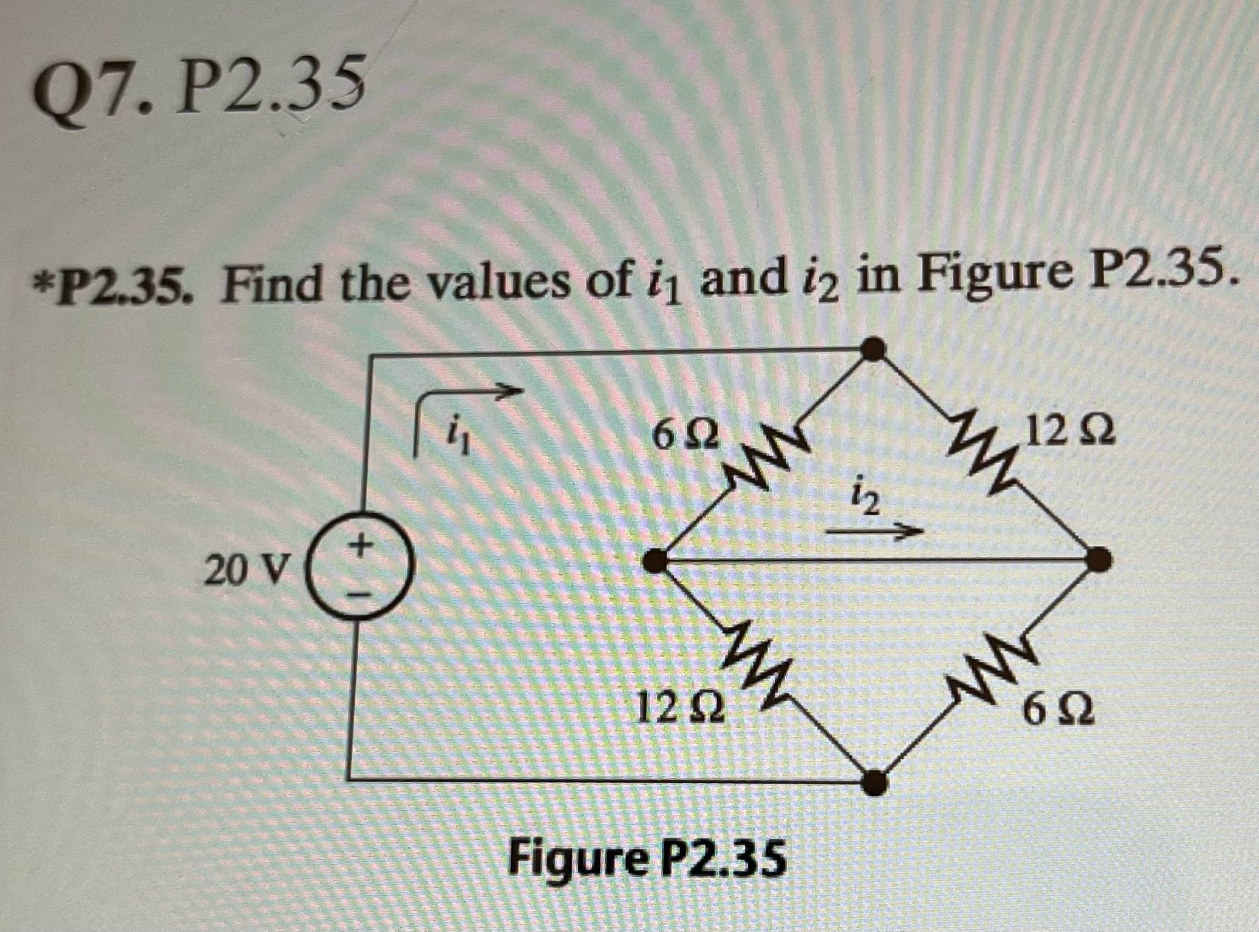 Solved Use current and voltage division to solve Q | Chegg.com