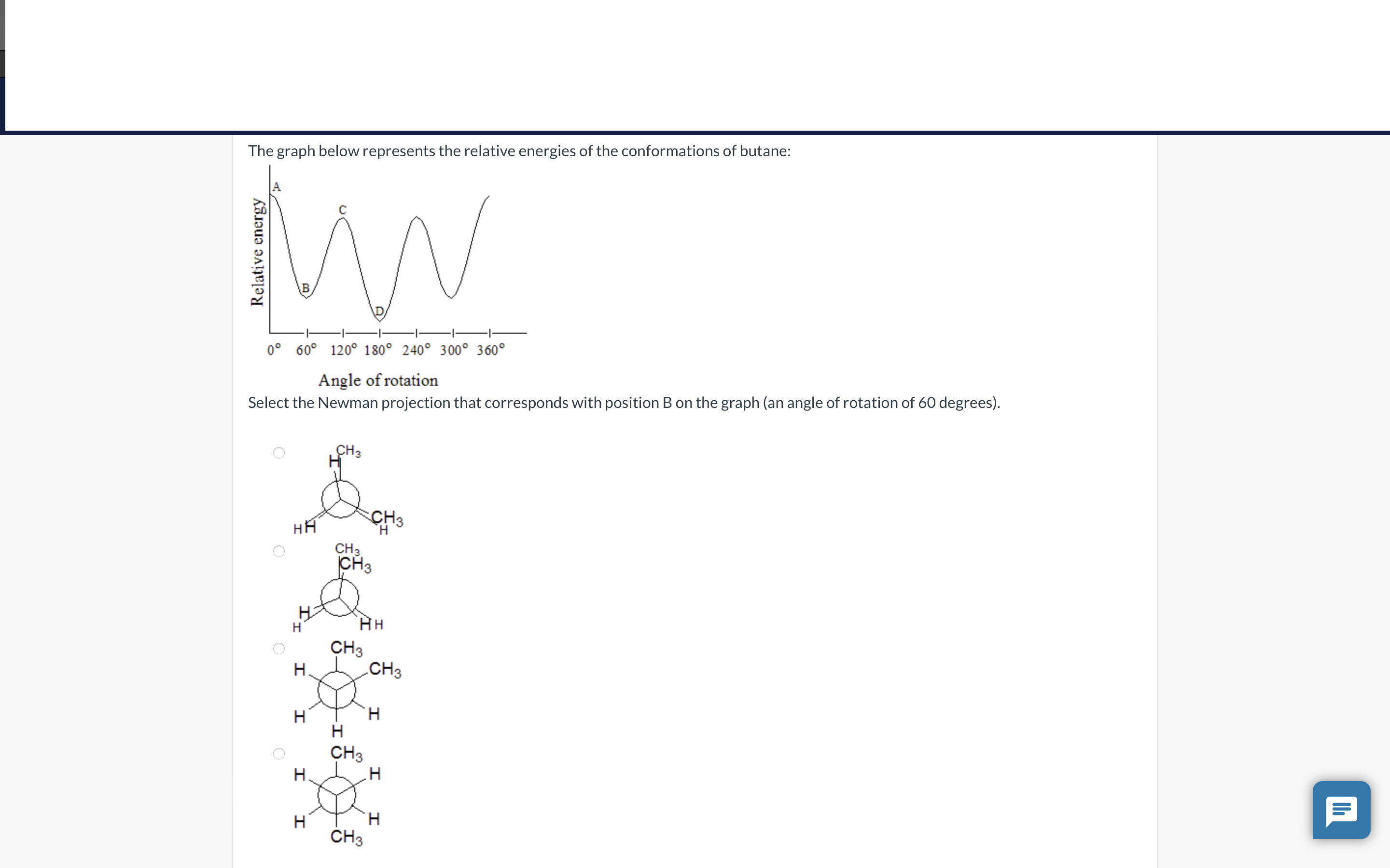 Solved The graph below represents the relative energies of | Chegg.com