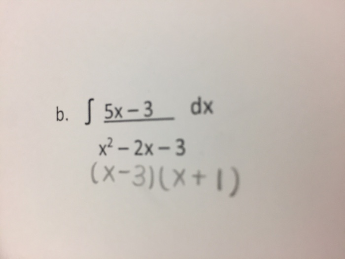 Solved x2- 2x-3 | Chegg.com