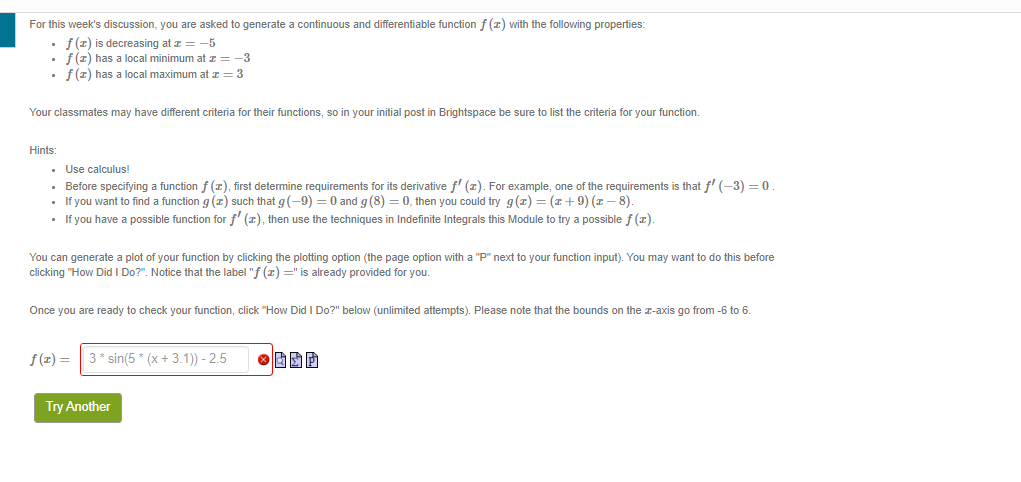 Solved For this week's discussion, you are asked to generate | Chegg.com