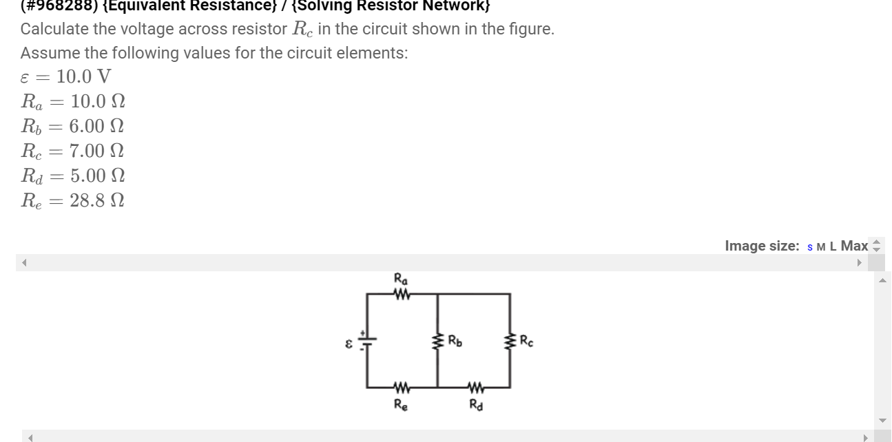 Solved (#968288) {Equivalent Resistance} / {Solving Resistor | Chegg.com