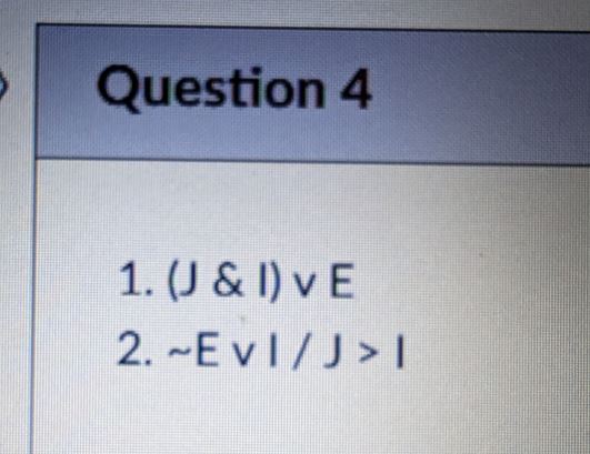 Solved This is a Philosophy 120 (Symbolic Logic) question. | Chegg.com