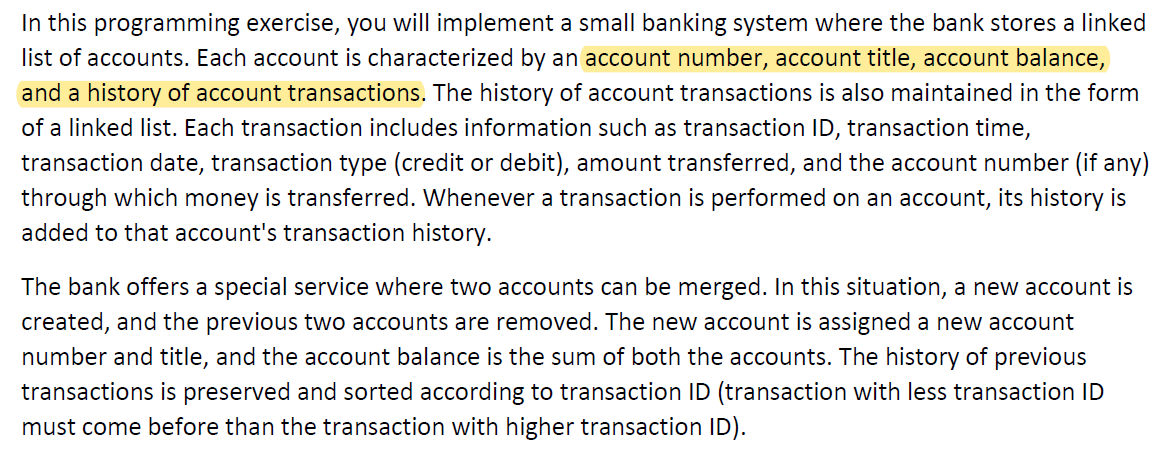 Solved Note: please first implement a custom made doubly | Chegg.com