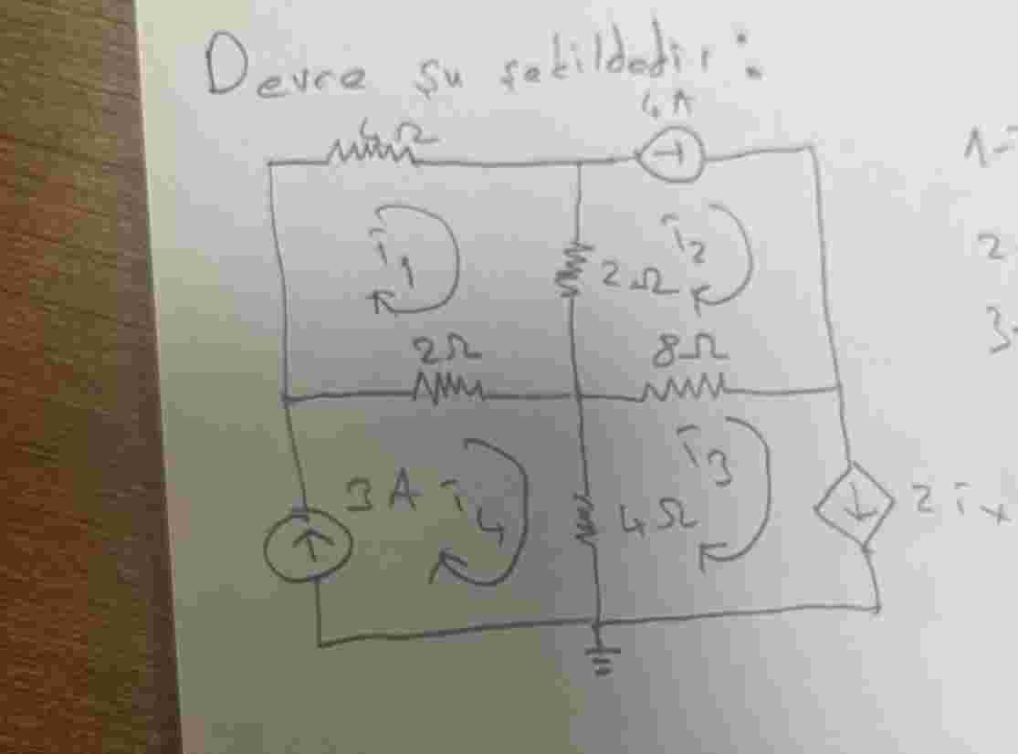 Solved Can you calculate the loop currents using Cramer's | Chegg.com