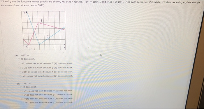 Solved If f and g are the functions whose graphs are shown, | Chegg.com