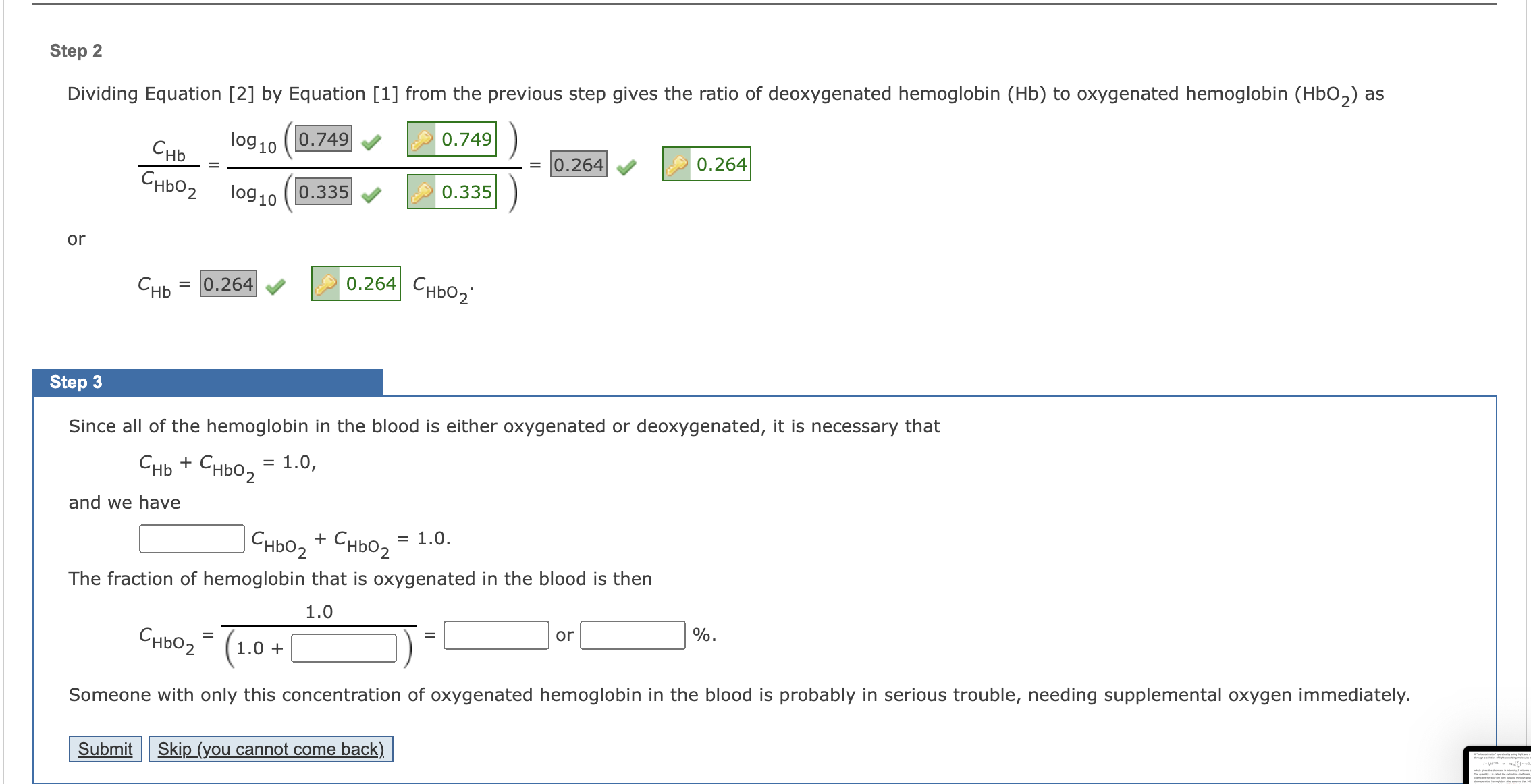 Solved A "pulse oximeter" operates by using light and a | Chegg.com