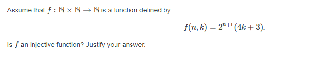 Solved Assume That Fnxn N Is A Function Defined By Fn K 