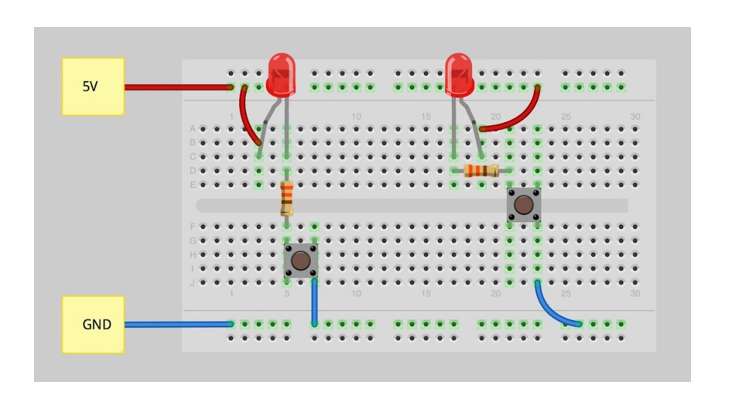 Solved 5V . . . . GND | Chegg.com