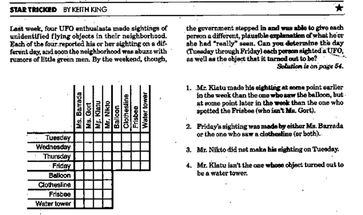 Solved Write A Prolog Program To Solve The Logic Puzzle