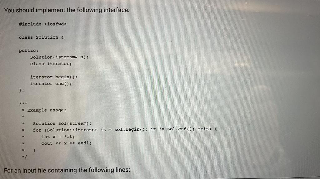 Solved A file contains a sequence of integers, stored one | Chegg.com