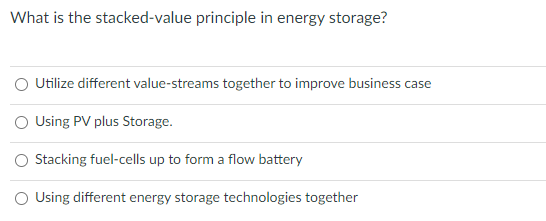 Solved What is the stacked-value principle in energy | Chegg.com