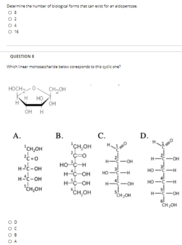 Solved Determine the number of biological forms that can | Chegg.com