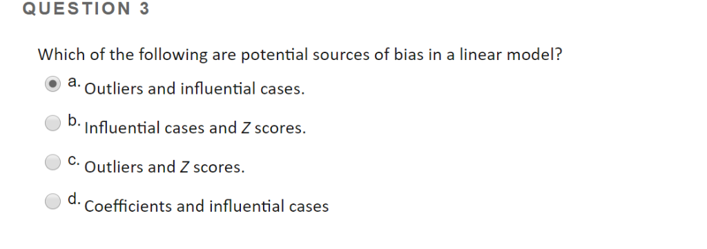 Solved QUESTION 3 Which of the following are potential | Chegg.com