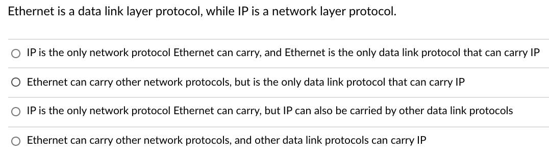 Solved Given the same ifconfig output as in the previous | Chegg.com