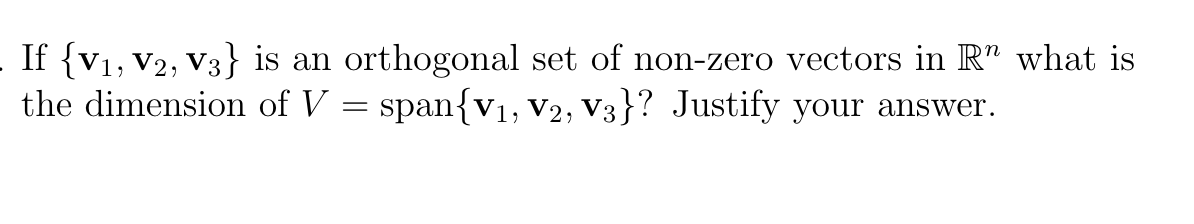 Solved (a). Define what it means for {v1,v2,v3} to be an | Chegg.com