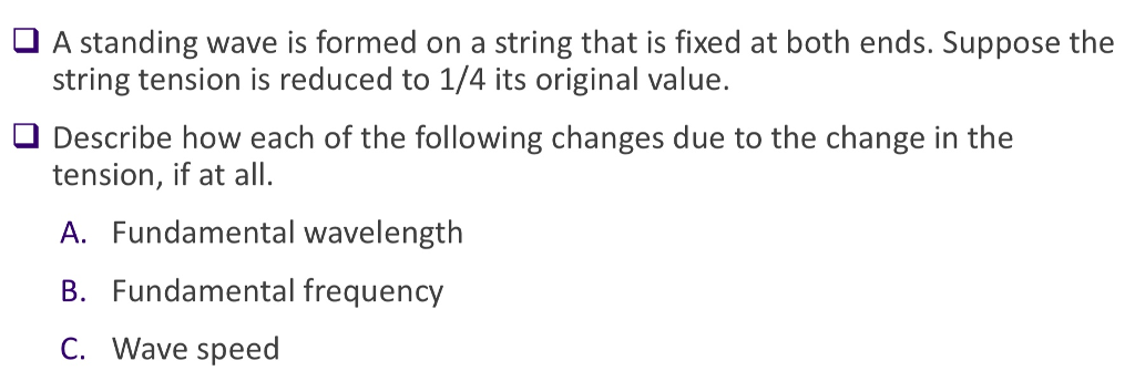 Solved A standing wave is formed on a string that is fixed | Chegg.com