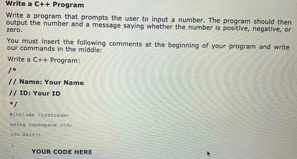 Solved Write A C Program Write A Program That Prompts The 2129