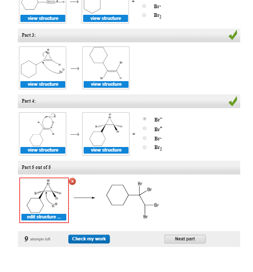 Solved Br Brz view structure view structure Part 3: view | Chegg.com