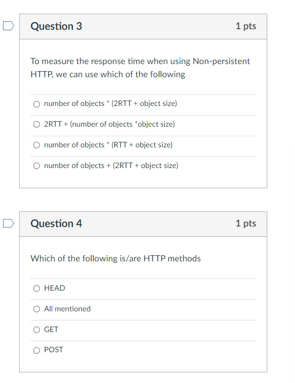 Solved To measure the response time when using | Chegg.com