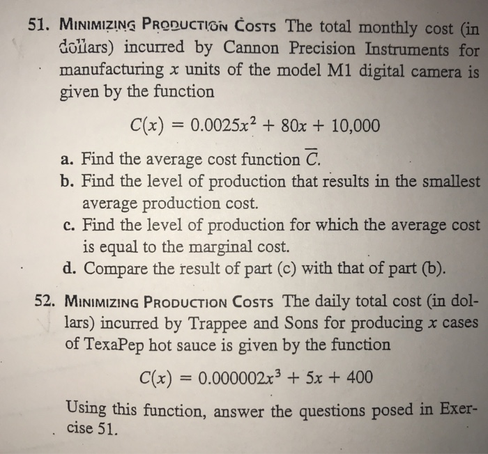 Solved 51 MINIMIZING PRODUCTION COSTs The Total Monthly Chegg solved-51-minimizing-production-costs-the-total-monthly-chegg