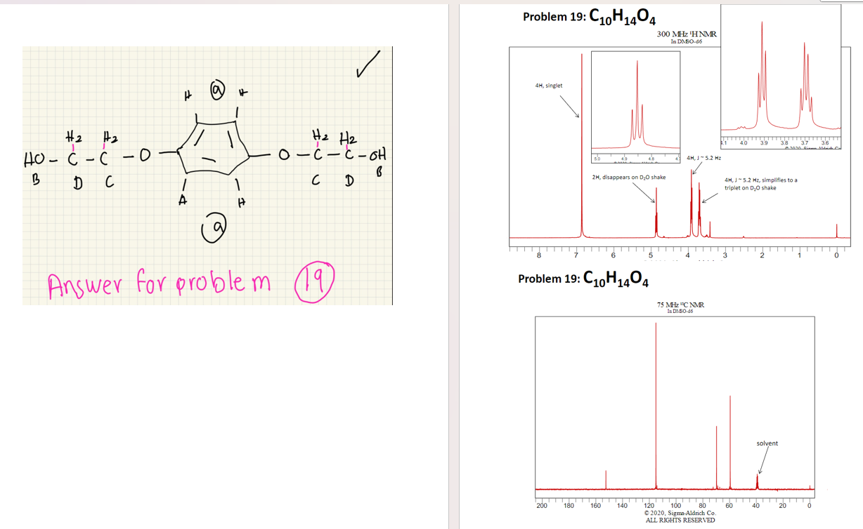Solved I have already found the correct compound structure | Chegg.com