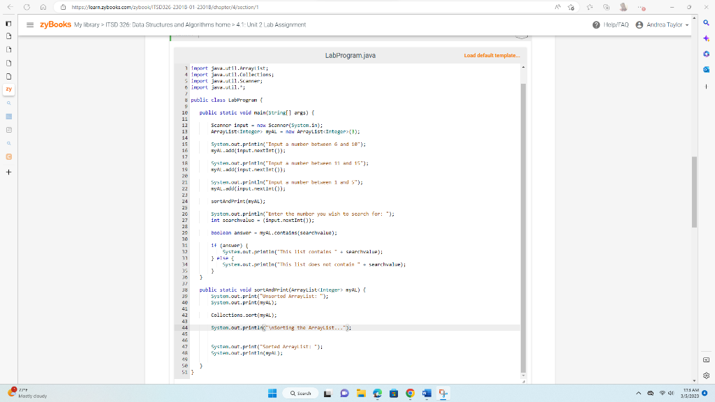 Solved I wrote this code and i am not understanding why I | Chegg.com