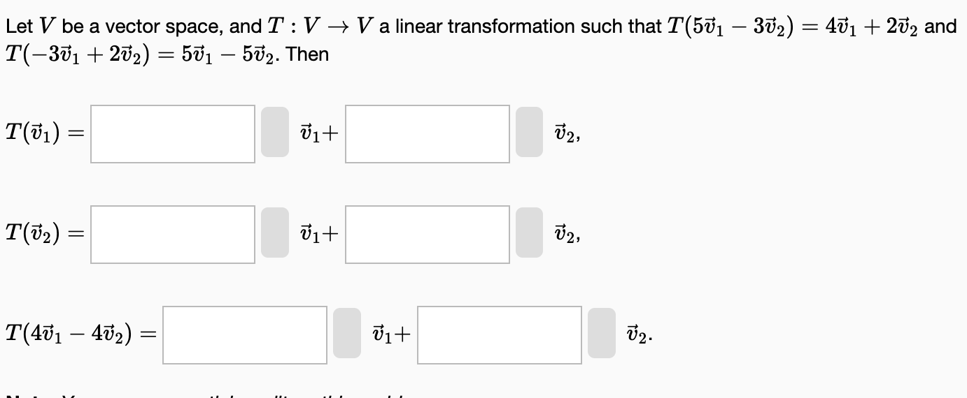 Solved Let V be a vector space, and T:V→V a linear | Chegg.com